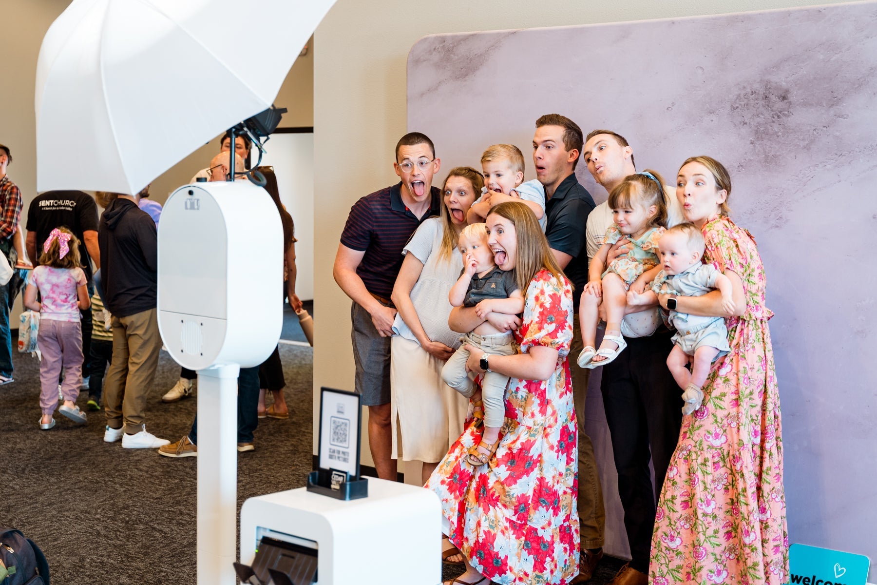 Adding Fun at Sent Church Grand Opening with a Photo Booth – Cedar ...